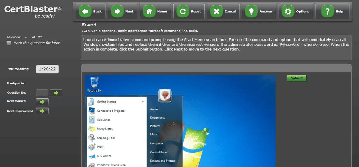 How should I study with CertBlaster practice tests? - CertBlaster
