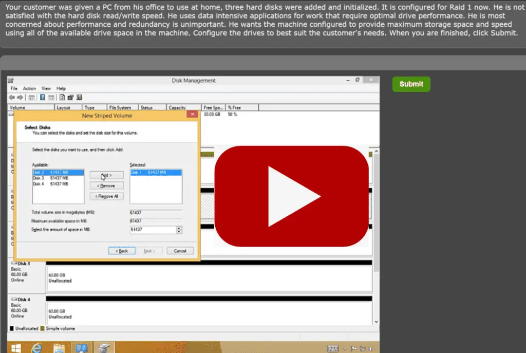 CompTIA A plus 220-1001 PDF exam objectives - CertBlaster